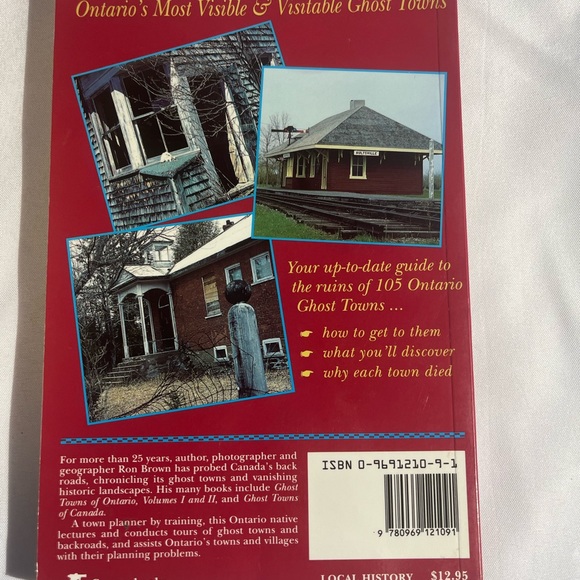 Accents | Ghost Towns Of Ontario A Field Guide By Ron Brown Book Volume ...